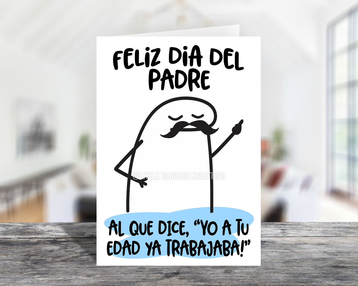 Funny Flork Dad 8 | Father's Day Card – Little Rainbow Kreations